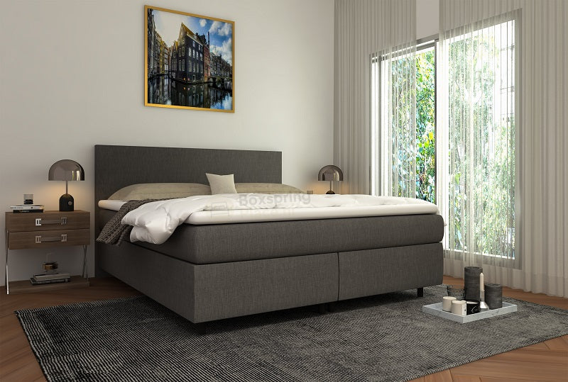 Boxspring Relax extra hoge instap geveerde boxen ( Twijfelaar ) — BoxspringPlace